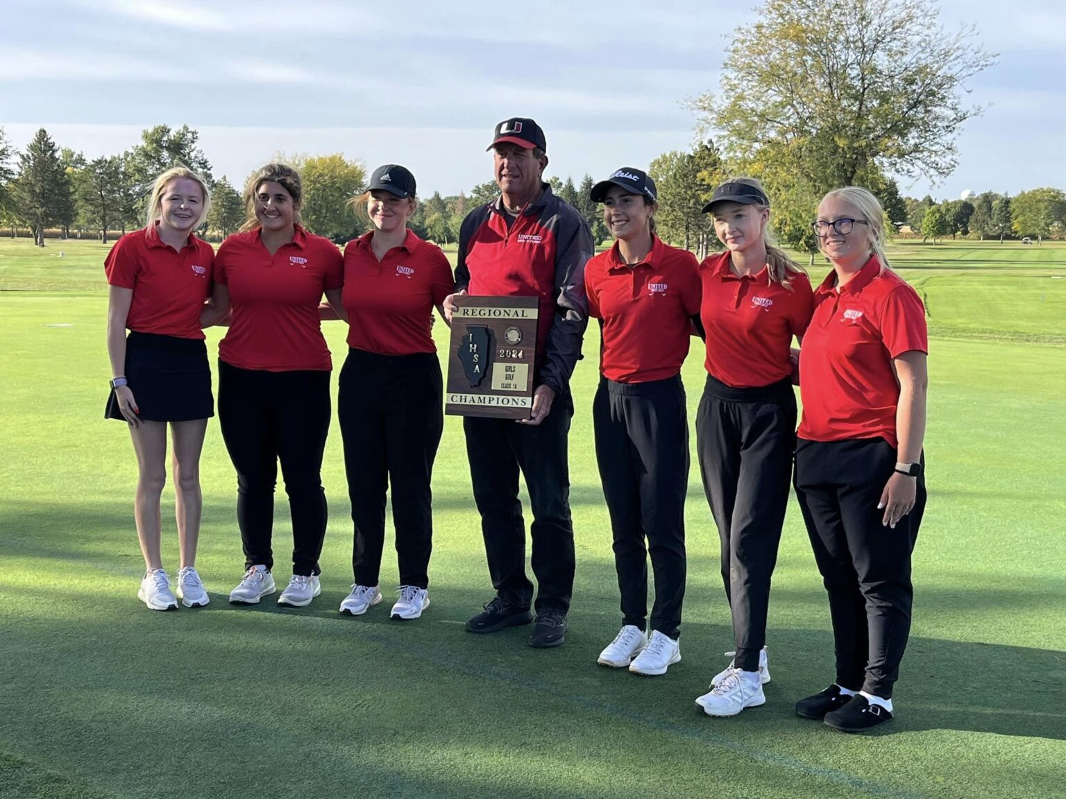 United Girls Golf Class 1A Regional Champions | Prairie Communications, LLC